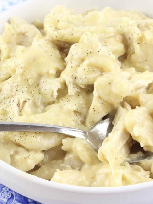 Easy Chicken and Dumplings With Biscuits - Southern Plate