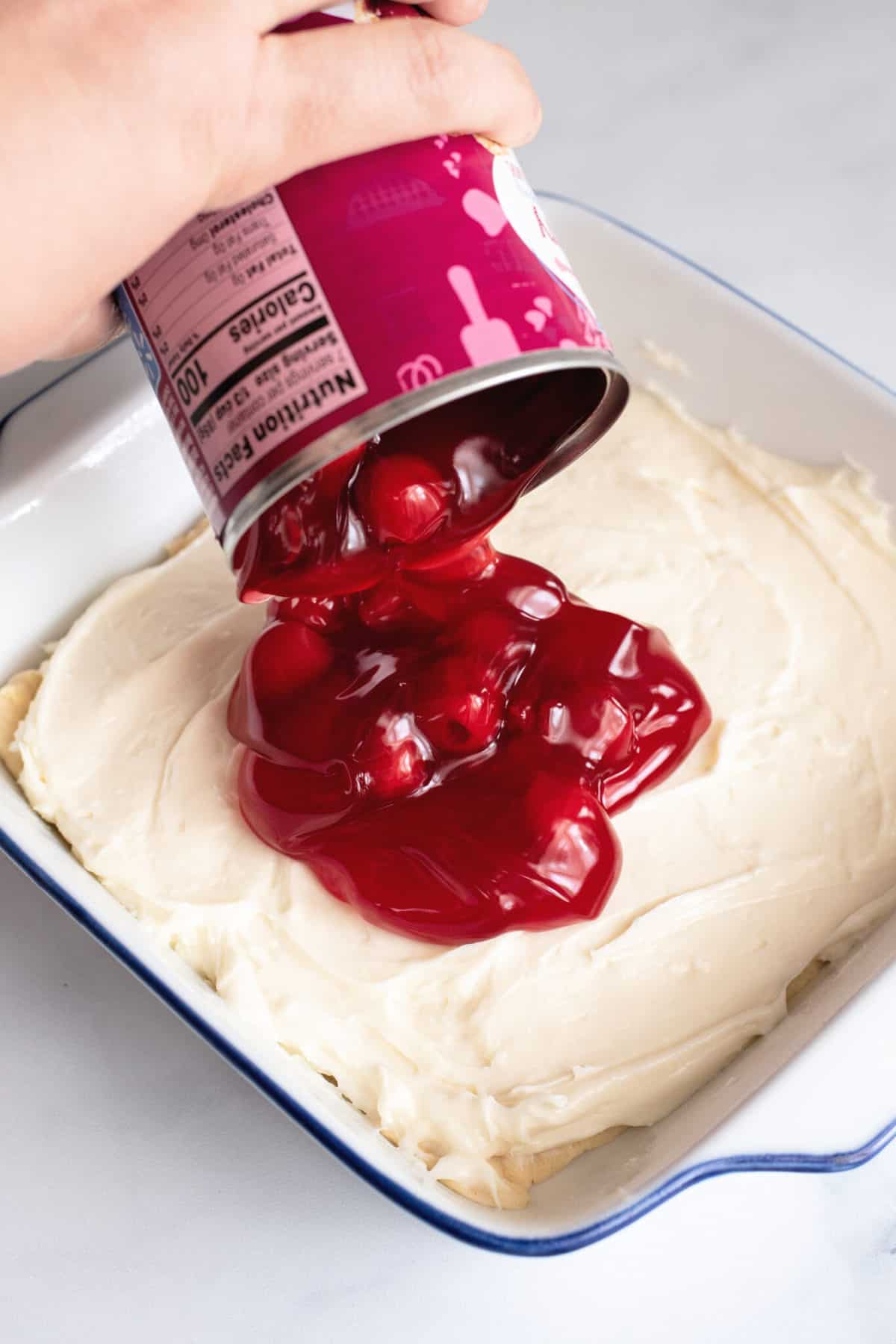 Easy Crescent Cherry Cream Cheese Cobbler - Southern Plate