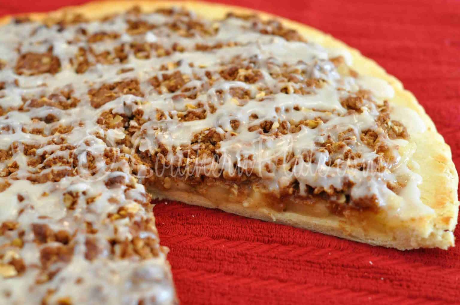 Apple Pizza: A Doozie of a Desserrt - Southern Plate