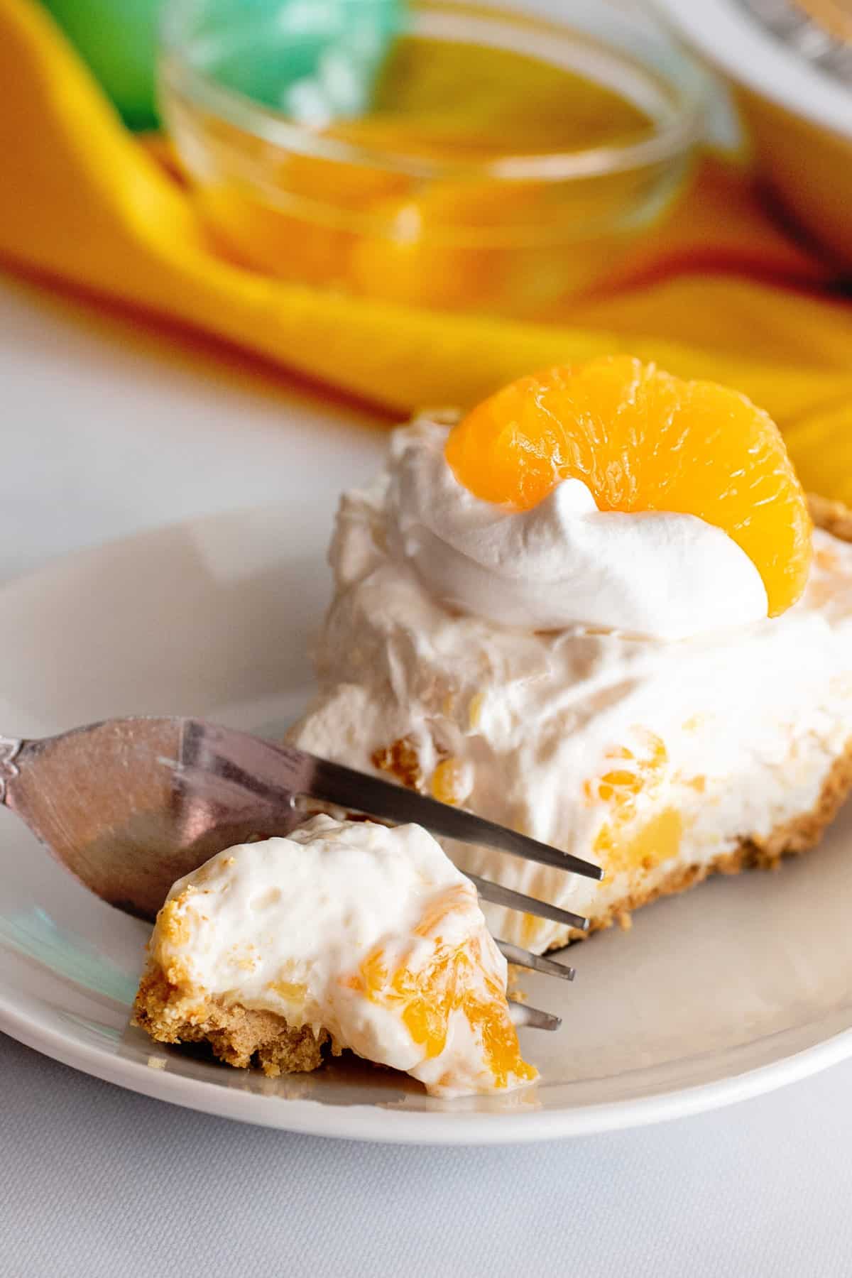 Mandarin Orange Pie - Southern Plate