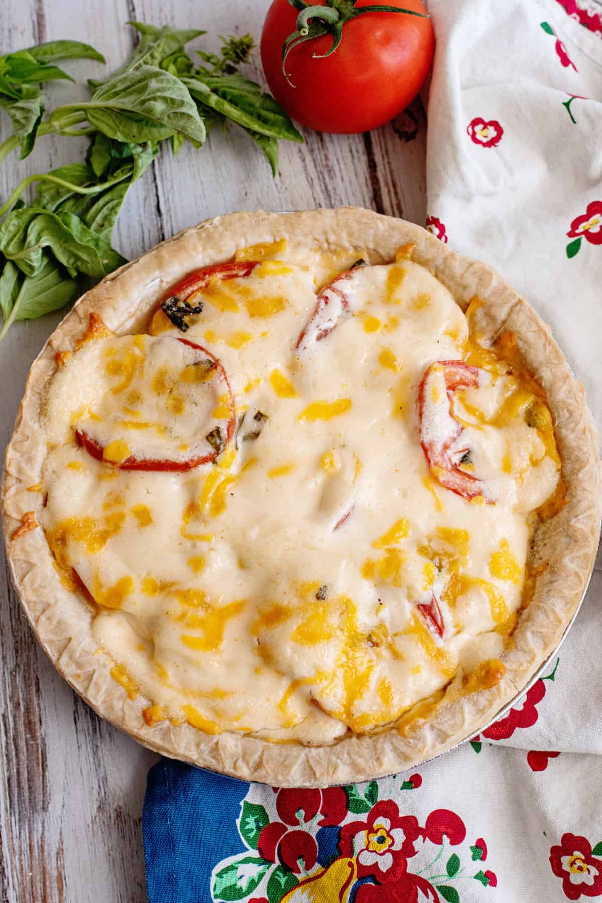 Easy Southern Tomato Pie Recipe - Southern Plate