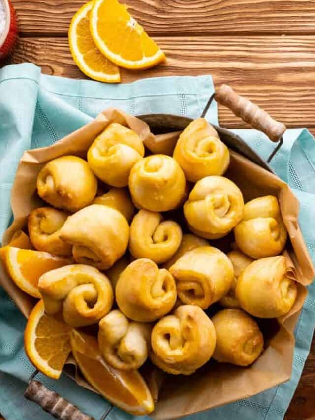Easy Orange Rolls - Southern Plate
