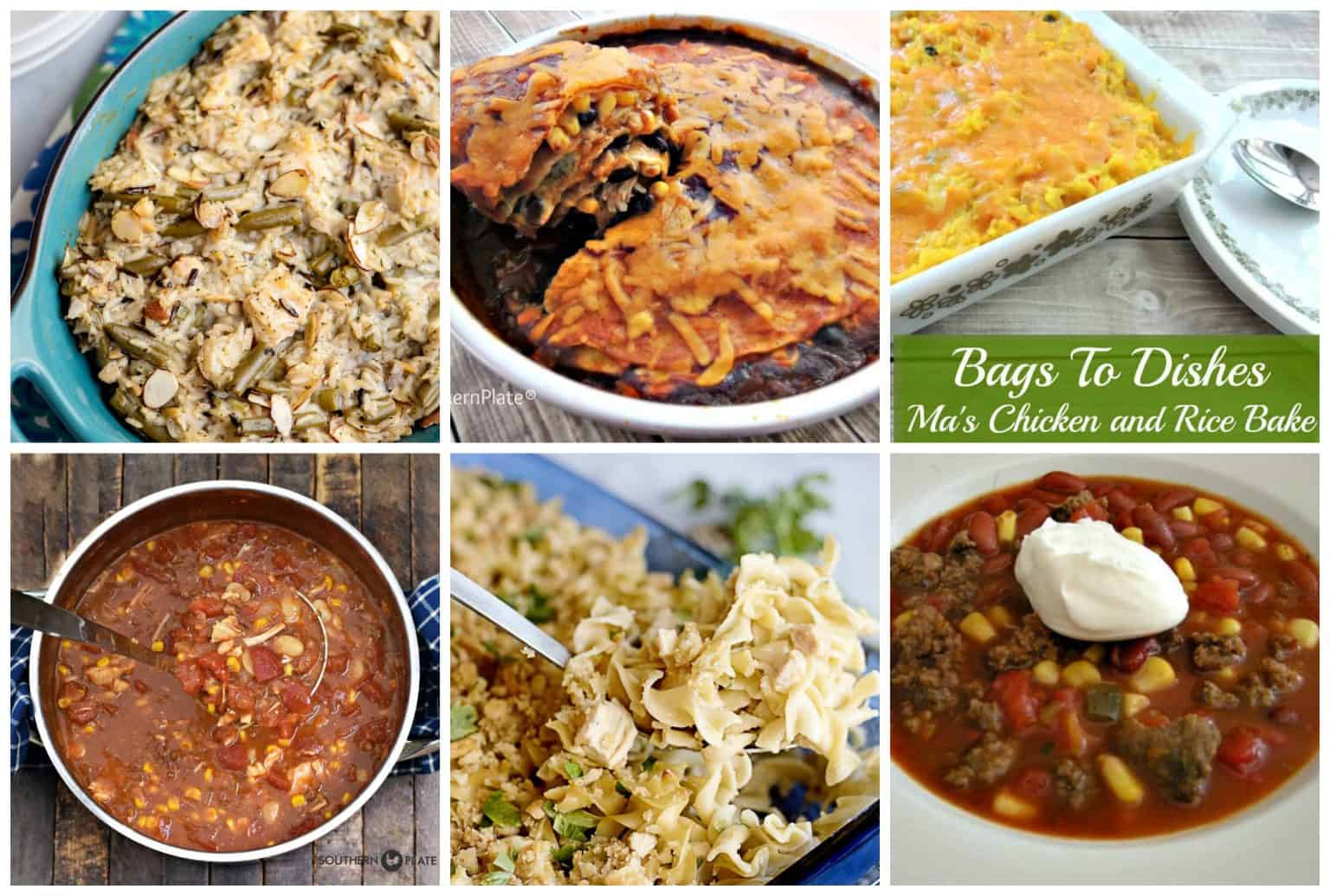 Bags To Dishes Meals - Southern Plate