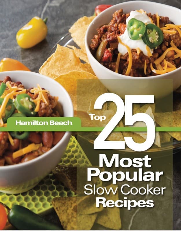 FREE Slow Cooker Cookbook from Hamilton Beach & WIN a Slow Cooker ...
