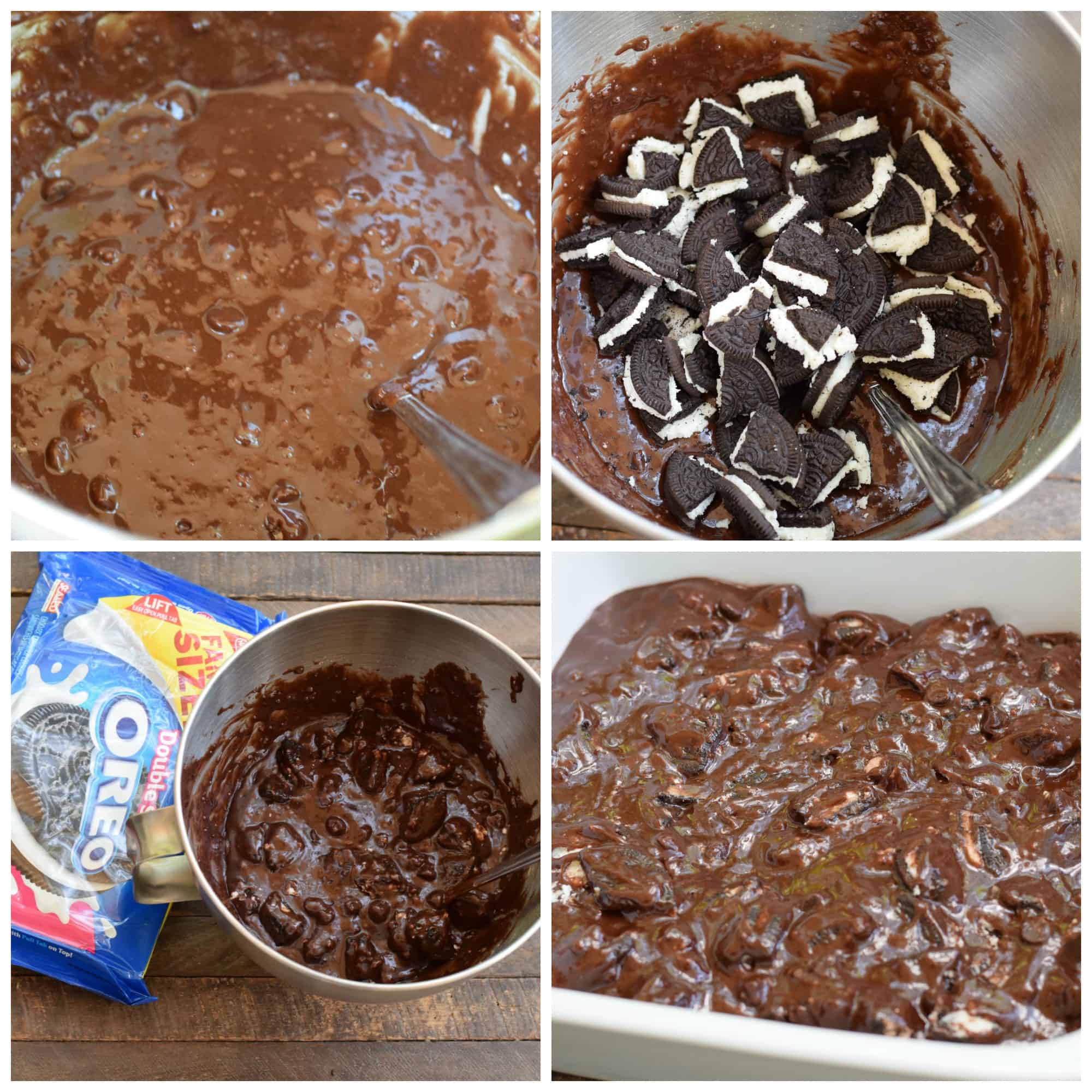 Recipe for Oreo Brownies - Southern Plate