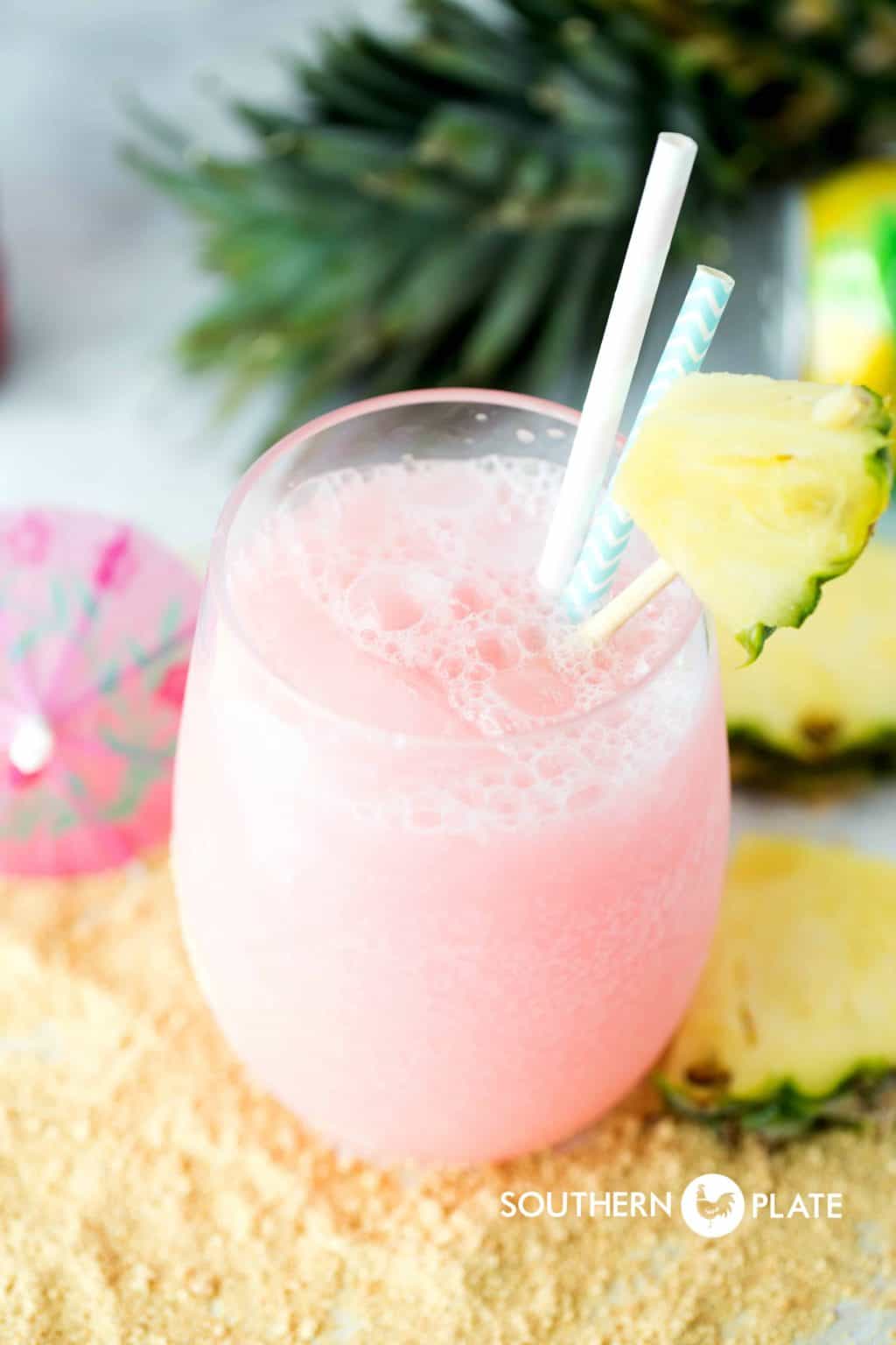 Pink Mocktail (Fun Fruity Summer Drink) - Southern Plate
