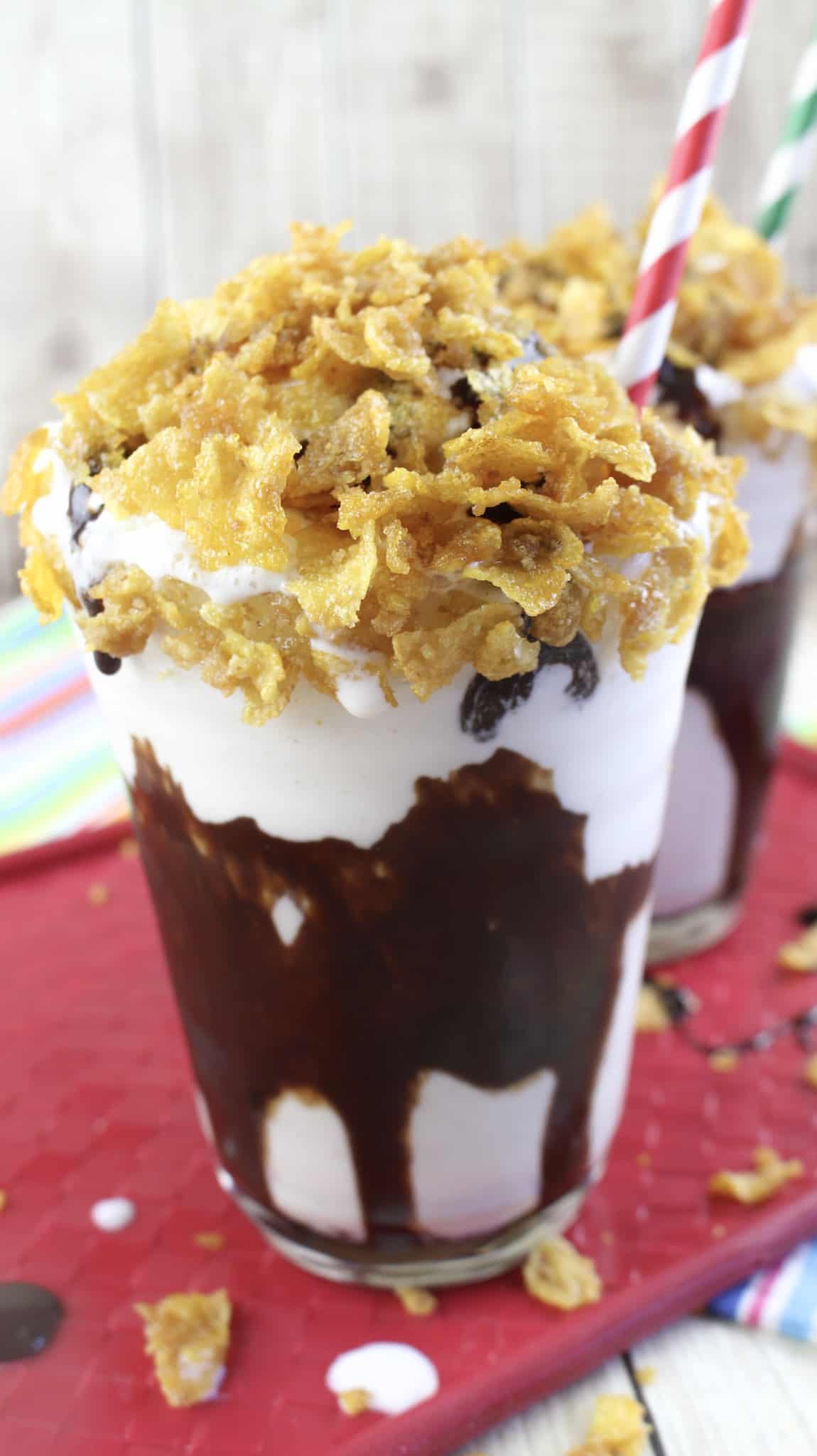Deep Fried Ice Cream Milkshakes - Southern Plate