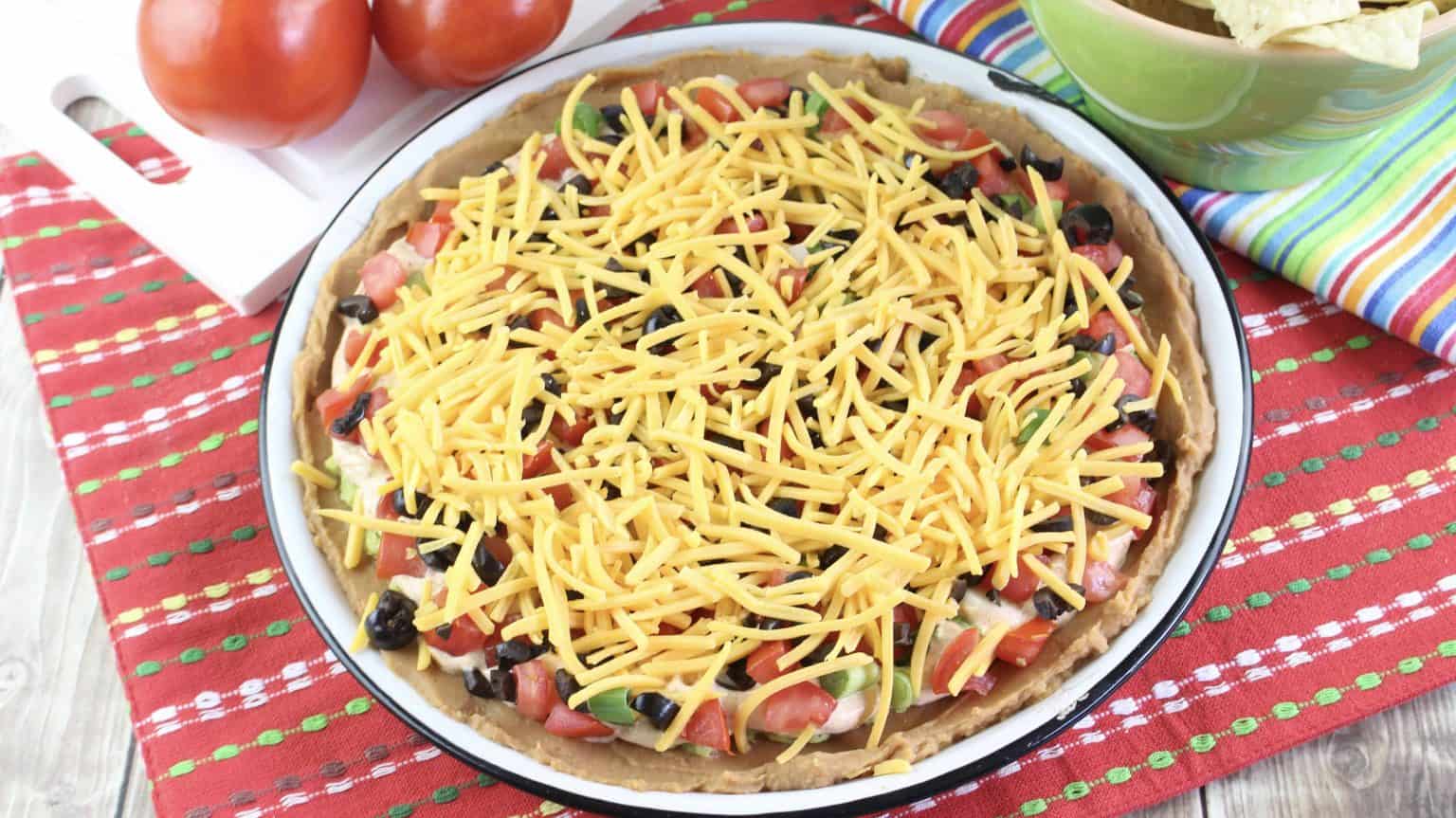 Tex Mex Dip (a.k.a 7-Layer Dip) - Southern Plate