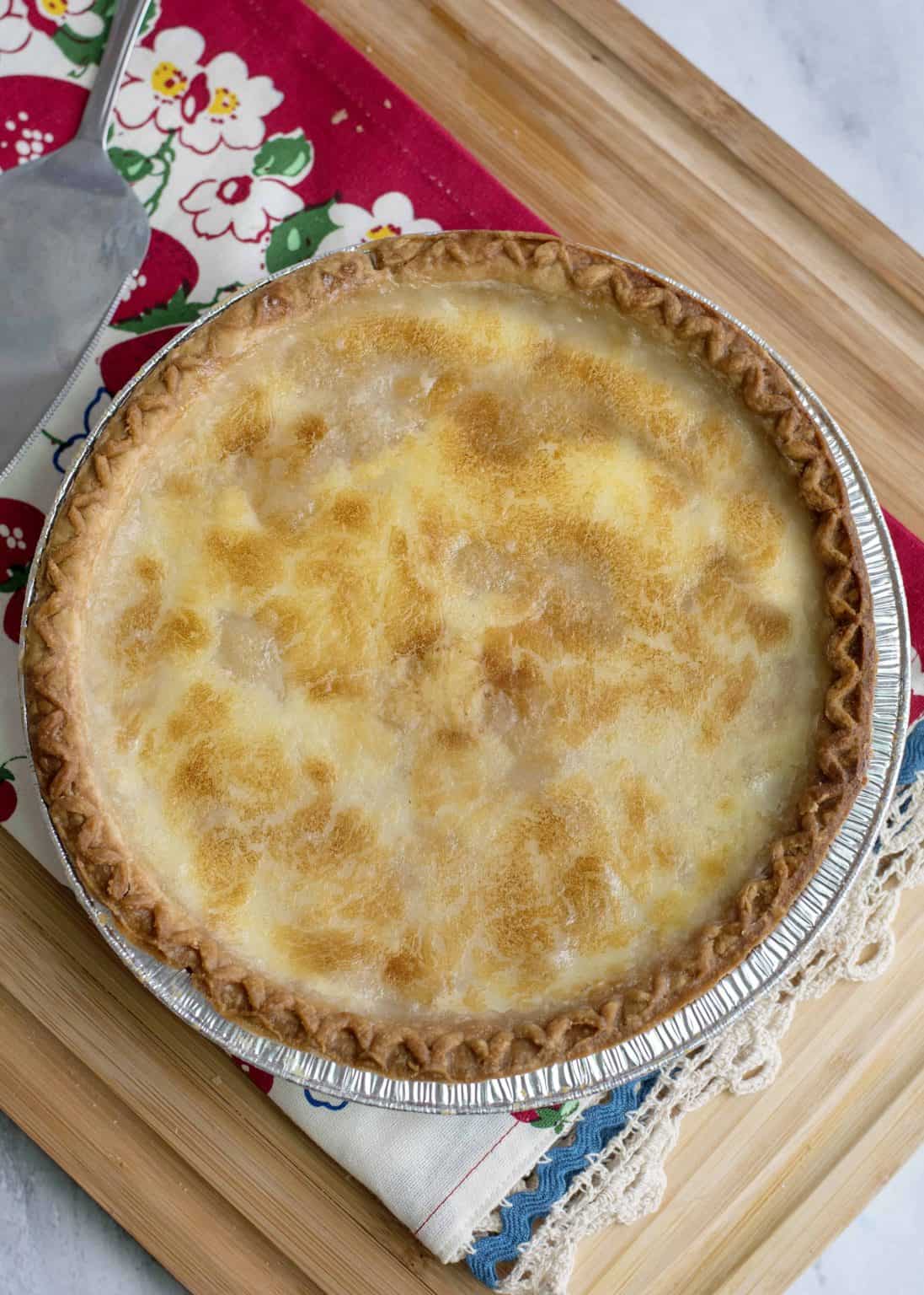 Water Pie - Recipe from the Great Depression - Southern Plate