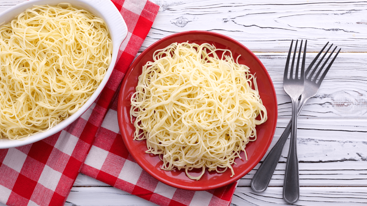 Slow Cooker Angel Chicken Pasta - Southern Plate