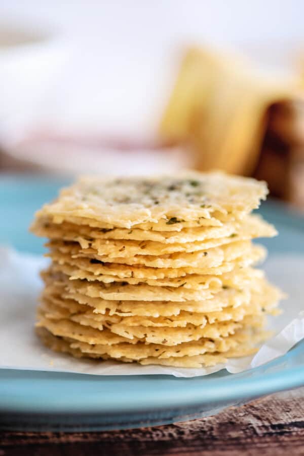 Parmesan Crisps (2 Ingredients Only!) - Southern Plate
