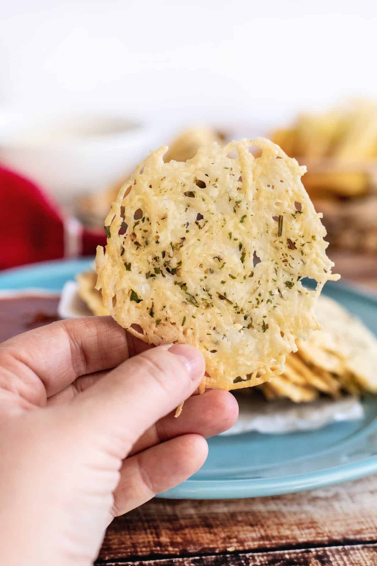 Parmesan Crisps (2 Ingredients Only!) - Southern Plate