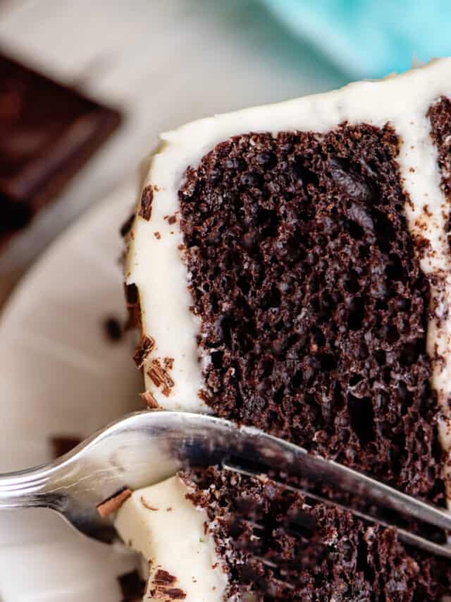 Chocolate Velvet Cake With Cream Cheese Icing - Southern Plate