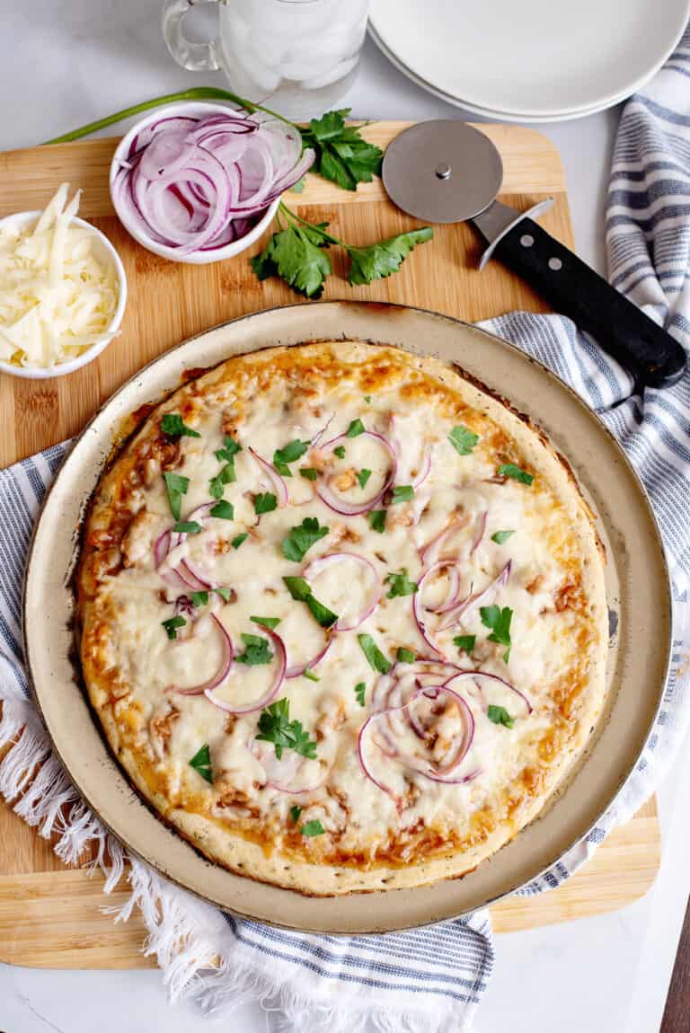 Barbecue Chicken Pizza, Southern-Style - Southern Plate