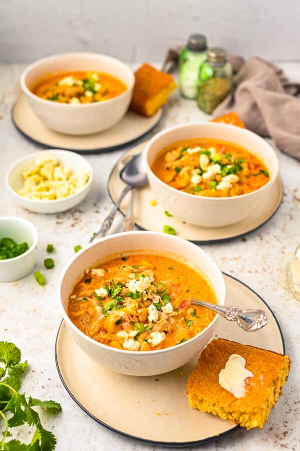 Buffalo Chicken Chili - Southern Plate