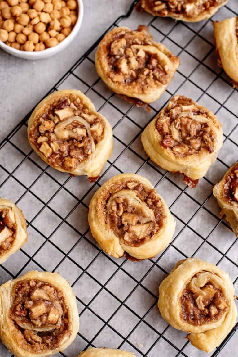 Apple Pinwheels With Caramel Icing - Southern Plate