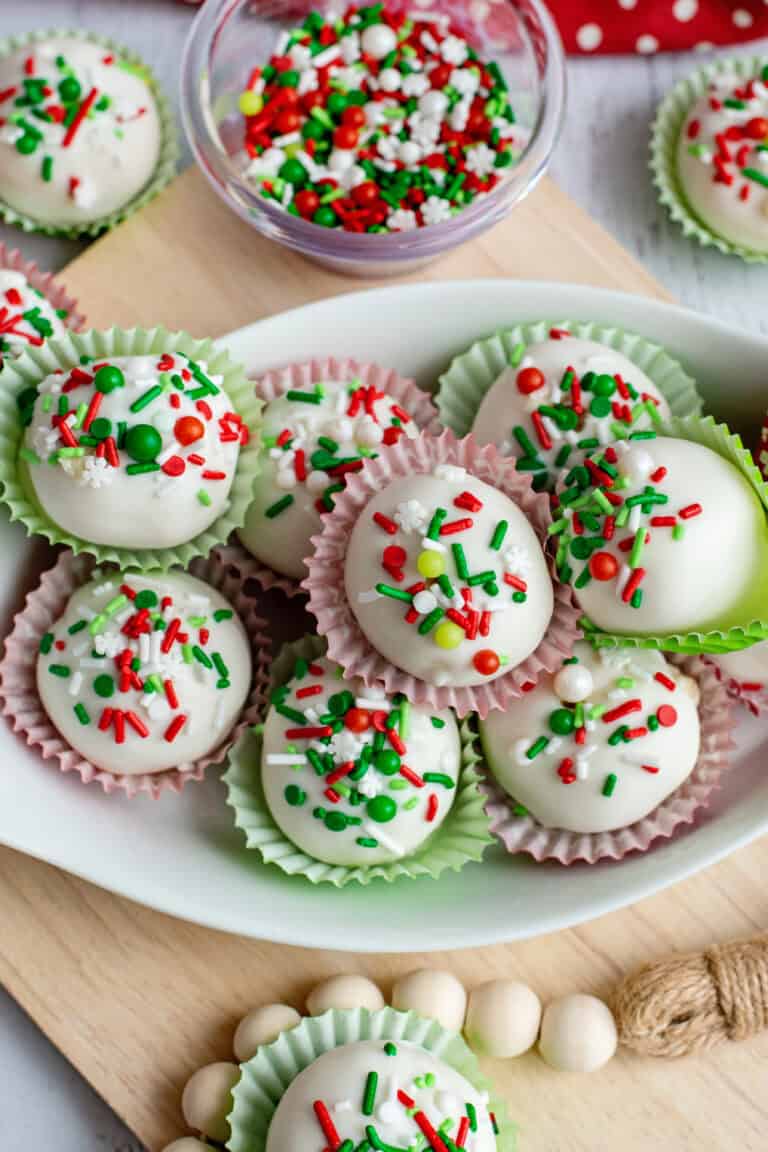 Sugar Cookie Cake Balls | Southern Plate