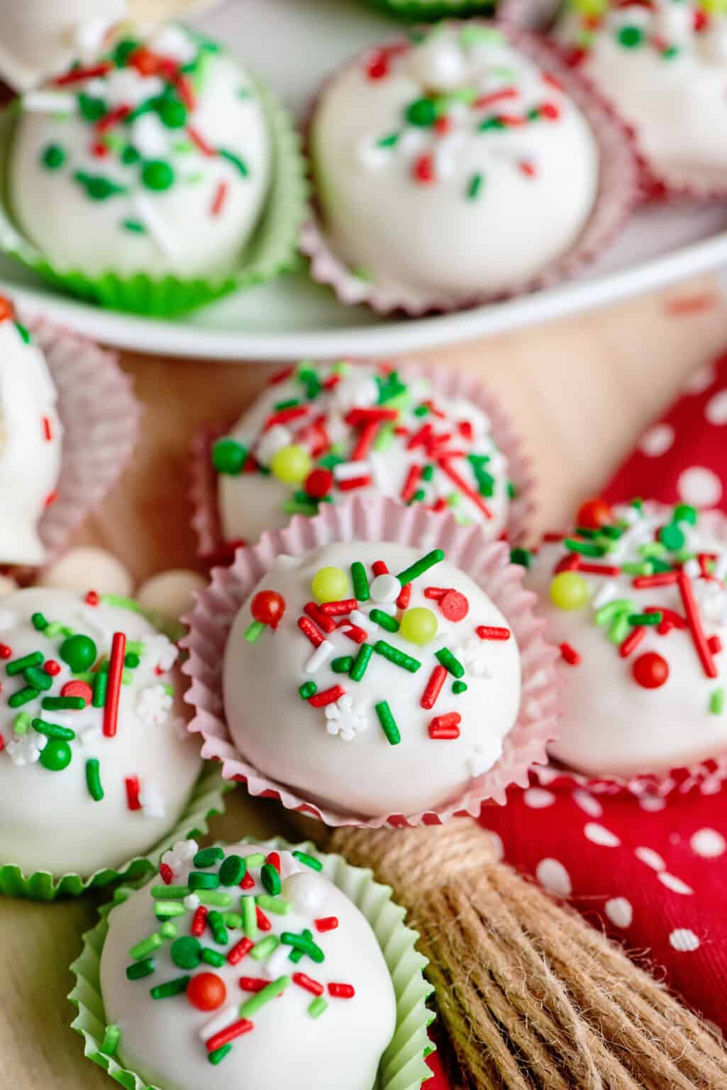 Sugar Cookie Cake Balls | Southern Plate