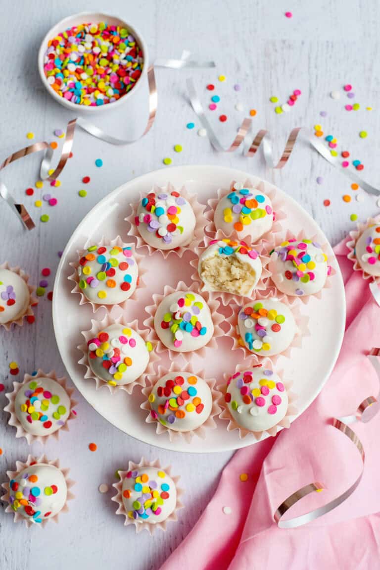 Sugar Cookie Cake Balls | Southern Plate