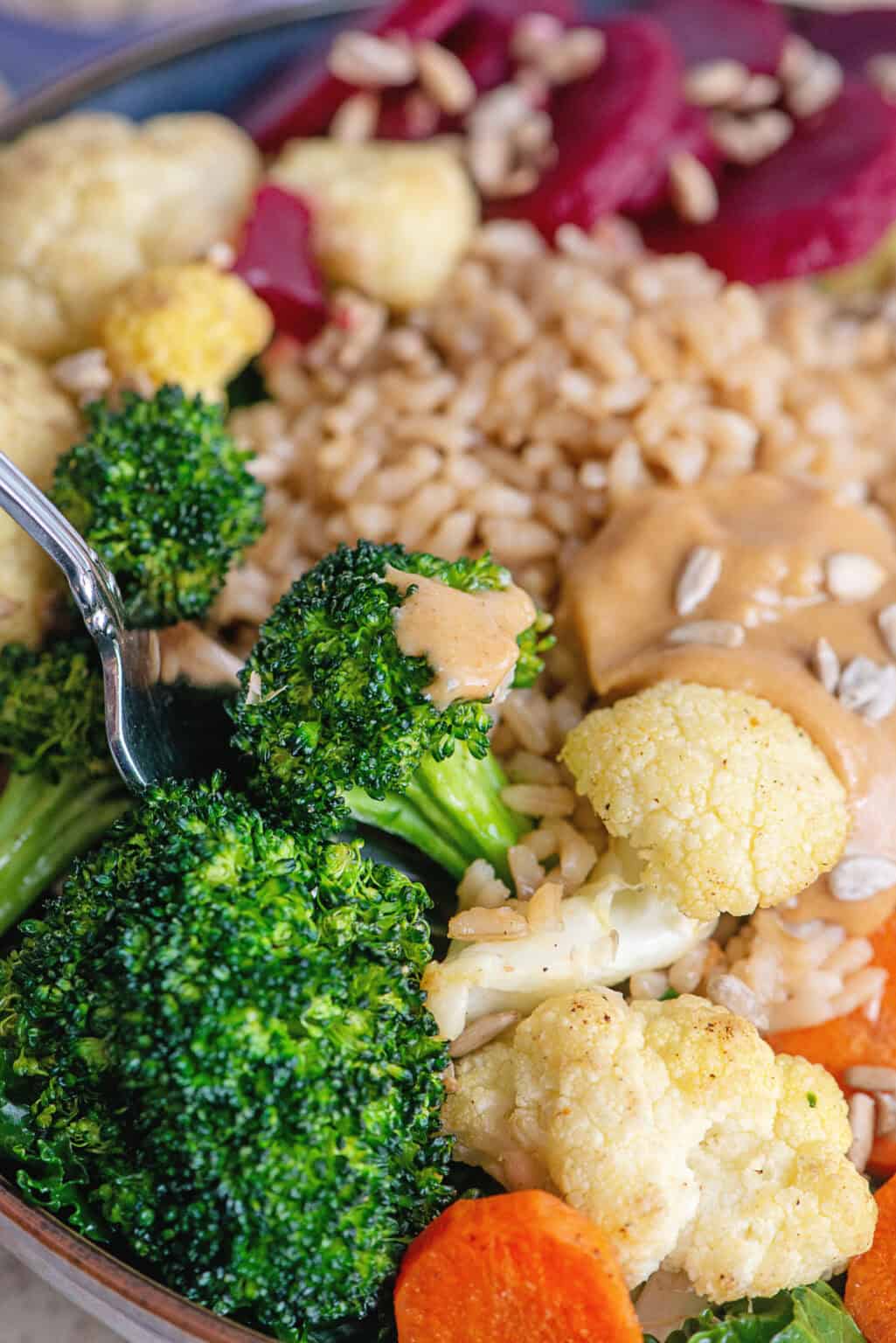 Easy Veggie Grain Bowl