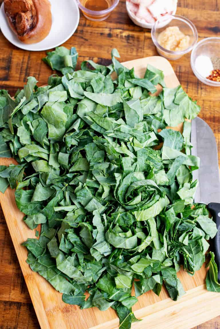 Traditional Southern Collard Greens - Southern Plate