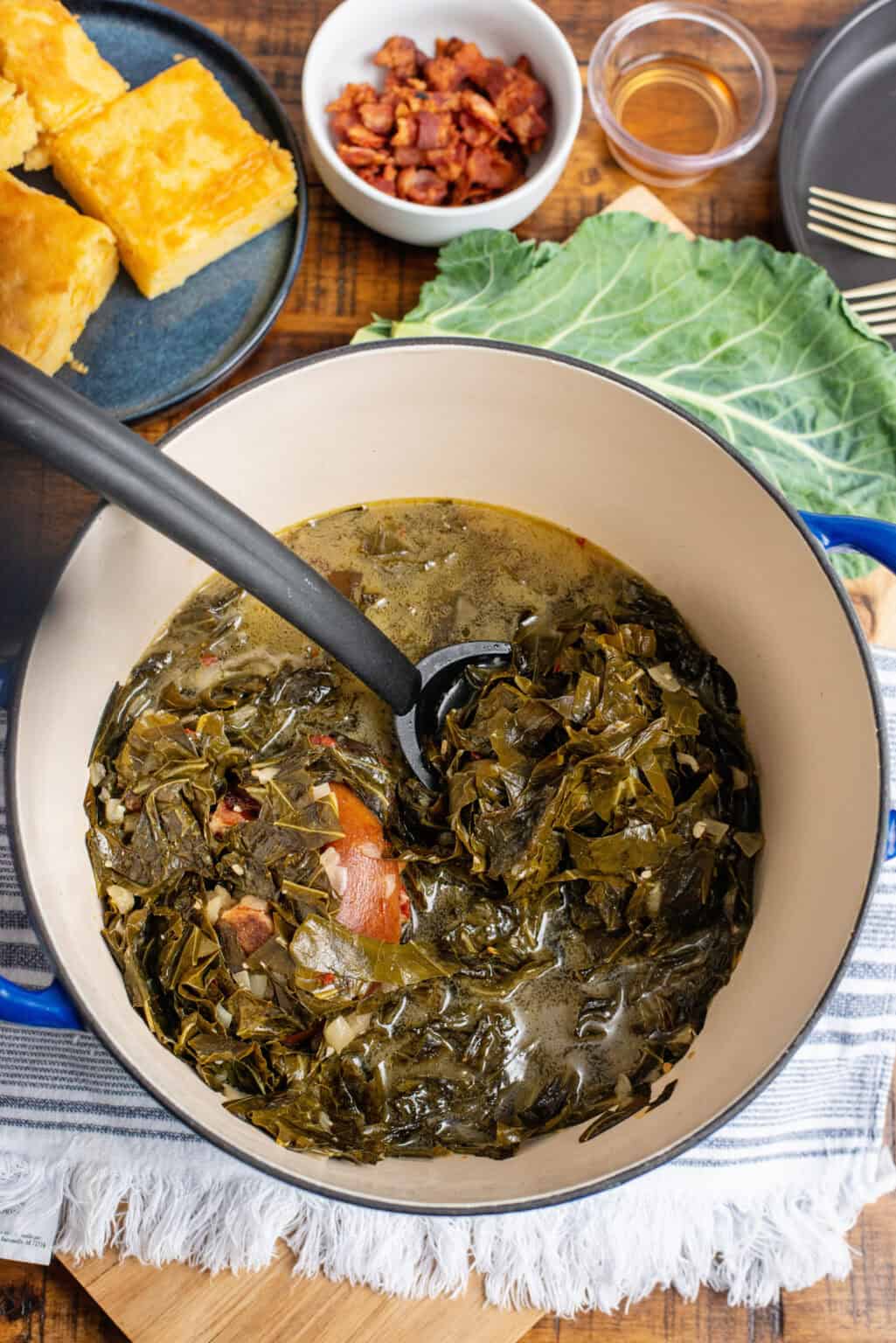 Traditional Southern Collard Greens - Southern Plate