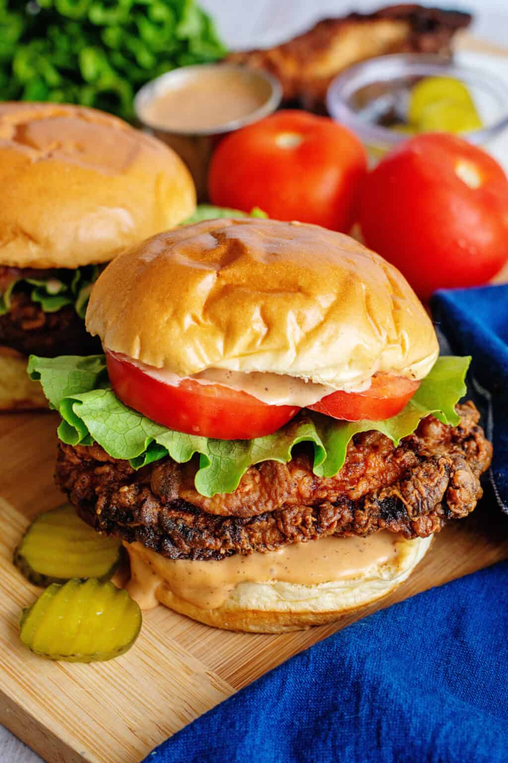 The Best Southern-Style Fried Chicken Sandwich! - Southern Plate