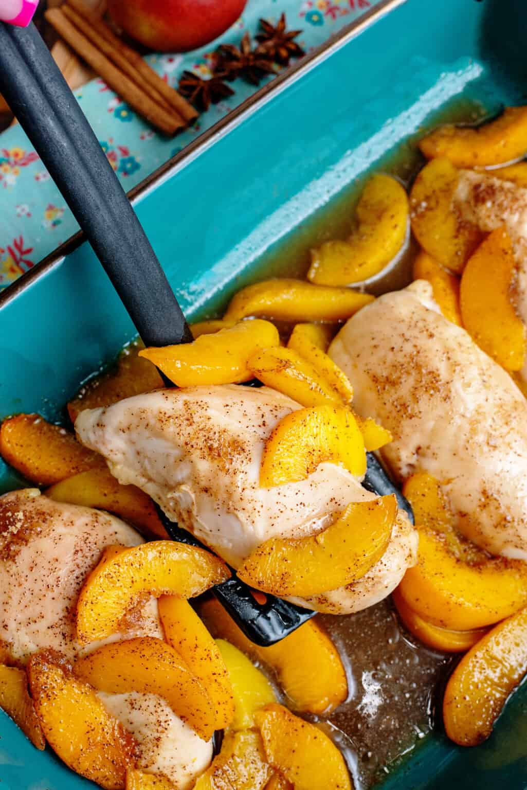 Georgia Chicken (Ginger and Peach Chicken) - Southern Plate