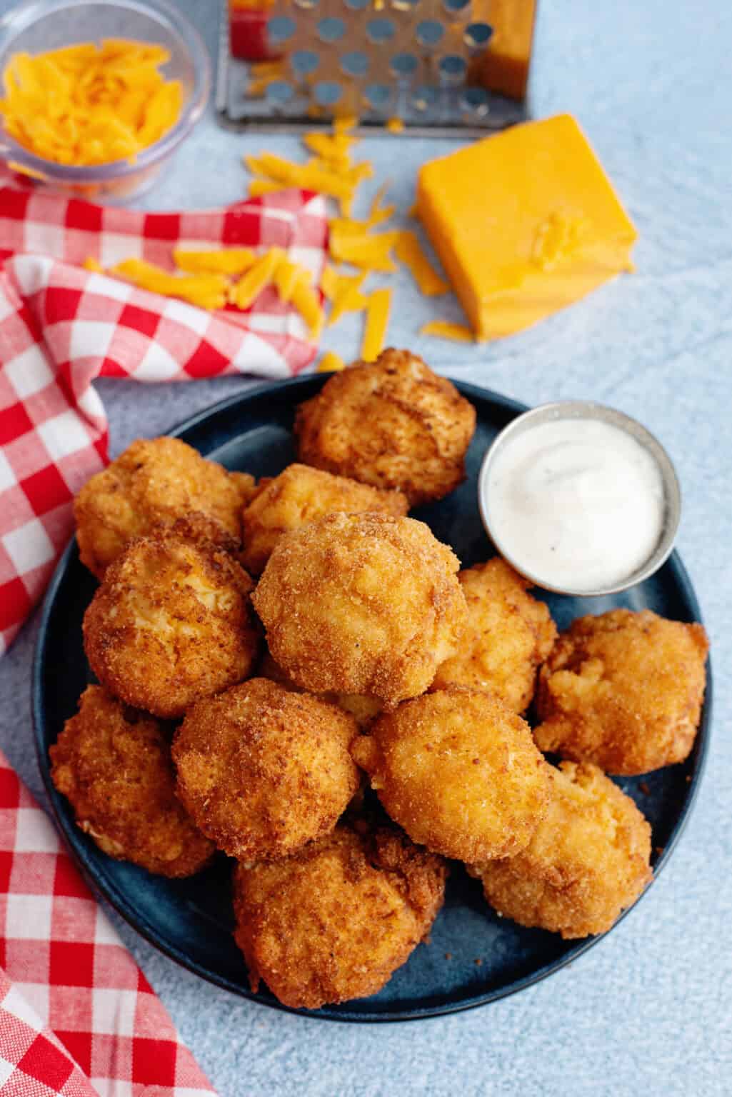 Golden, Crispy Mac and Cheese Balls - Southern Plate